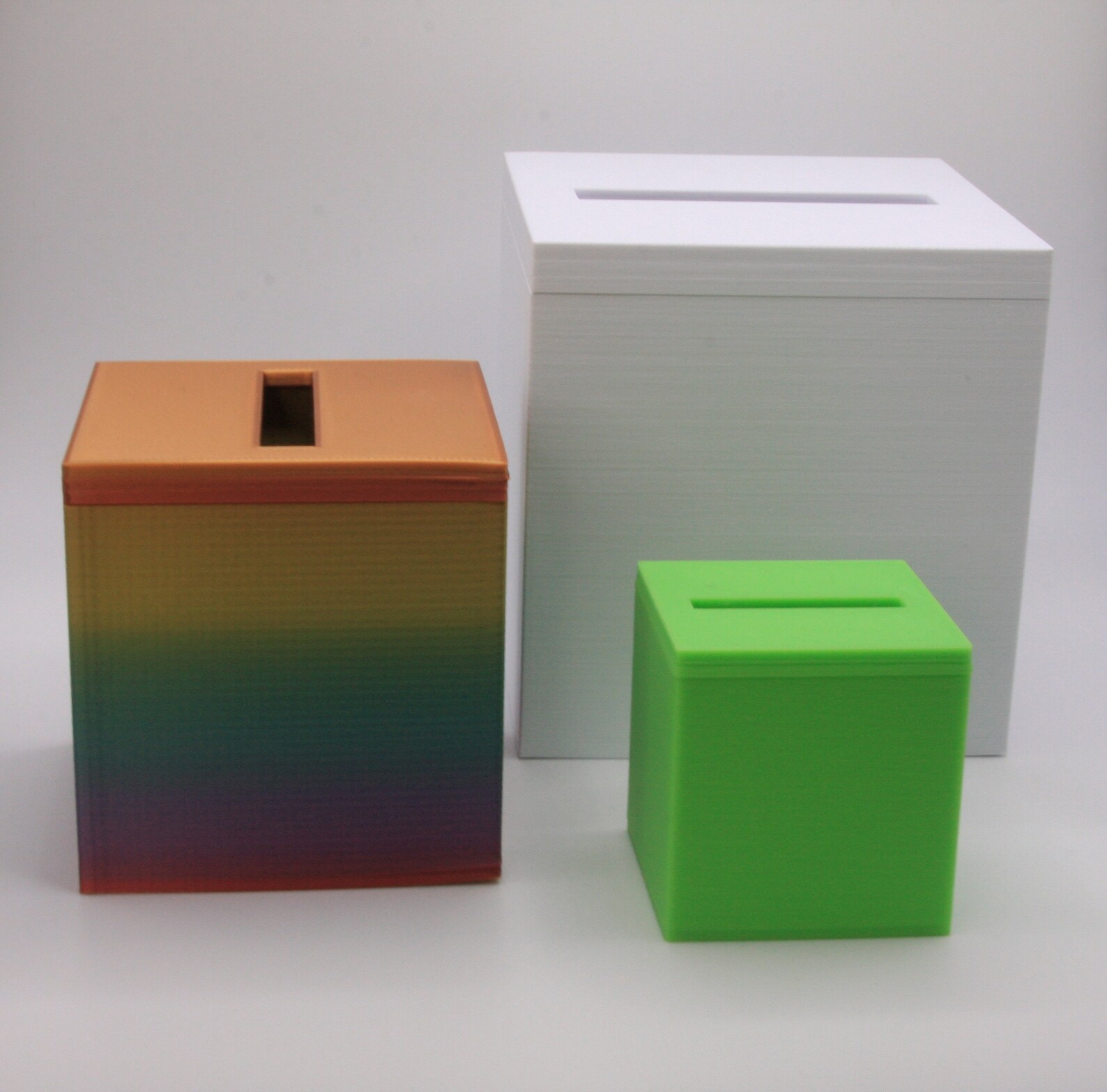 Custom seamless Raffle Boxes 3d Printed Adjustable - Etsy