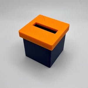 Custom Sized 3d Printed Square Prize/giveaway Raffle Boxes - Etsy