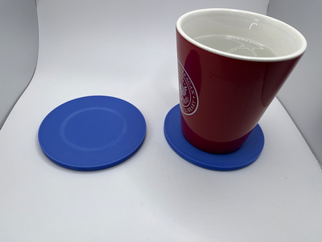 Color Changing Drink Coasters: 3D Printed Heat Sensitive Coasters - Set ...