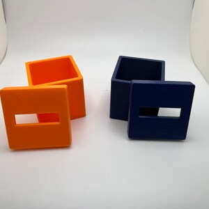 Custom Sized 3d Printed Square Prize/giveaway Raffle Boxes - Etsy
