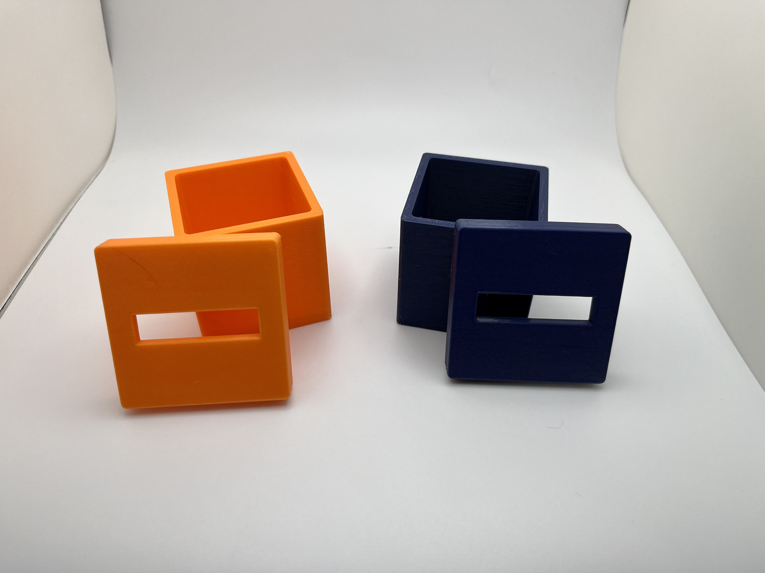 Custom Sized 3d Printed Square Prize/giveaway Raffle Boxes - Etsy