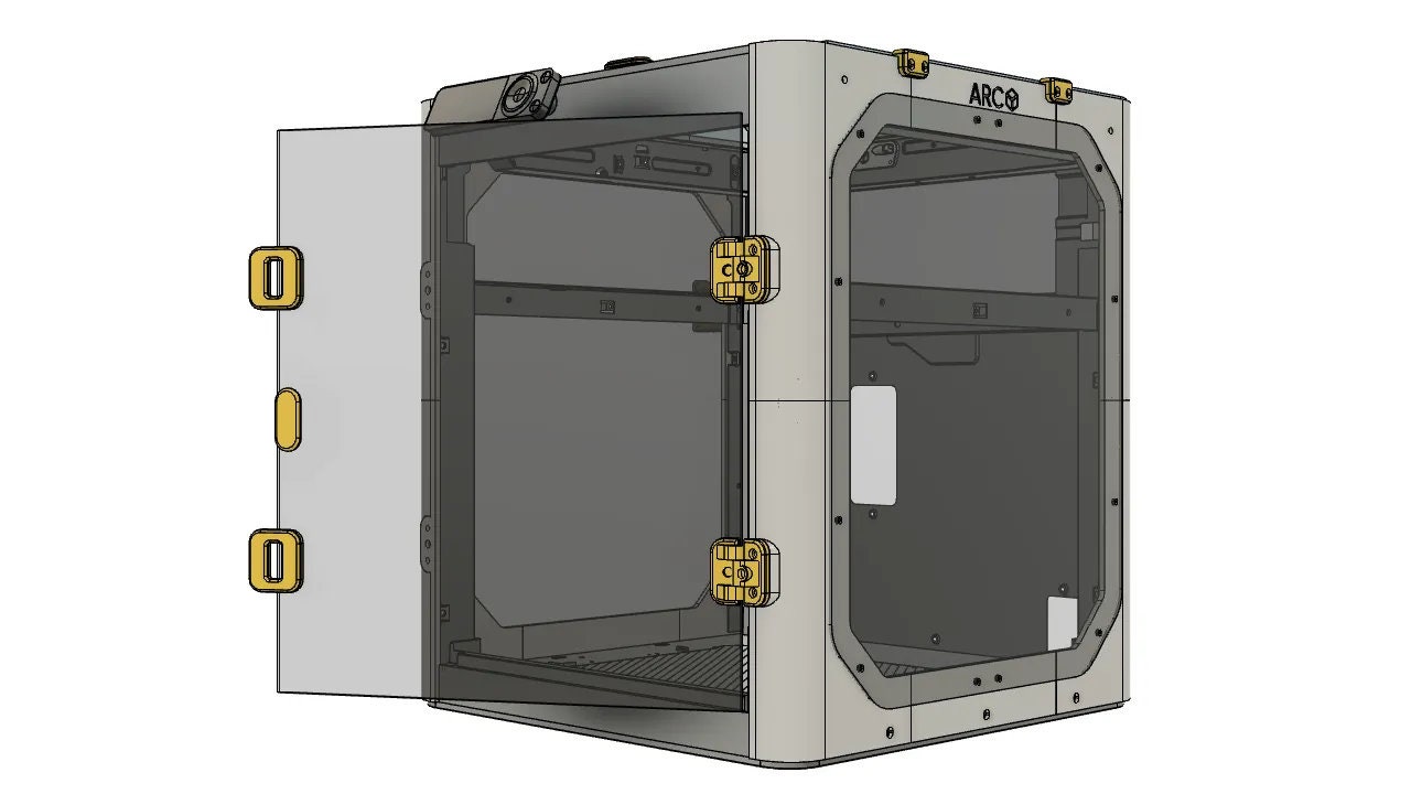 Bambu Lab P1P ARC Enclosure Printed Parts, PETG - Etsy