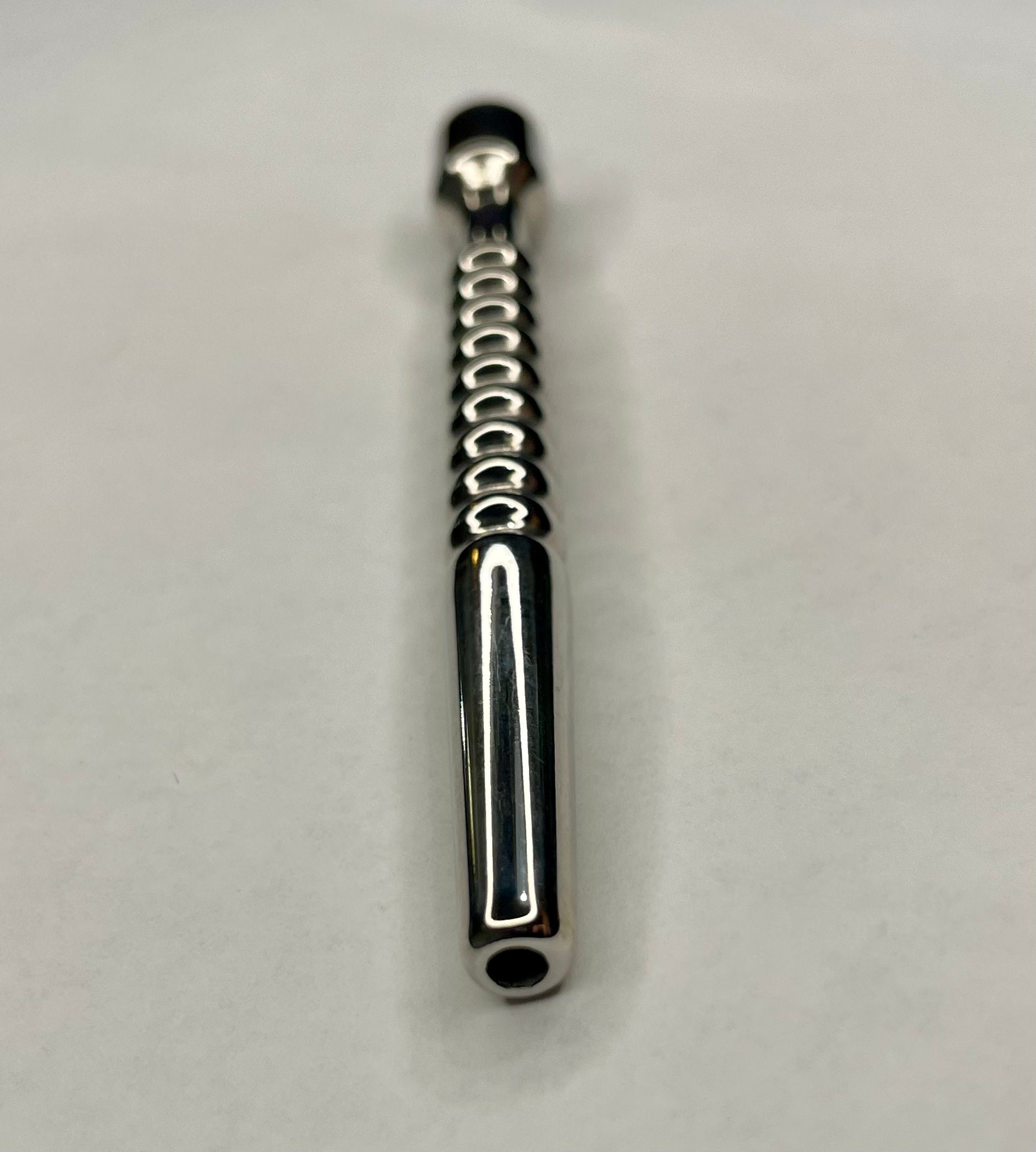 Hollow Medical Grade Surgical Steel Urethral Sounding Ribbed - Etsy