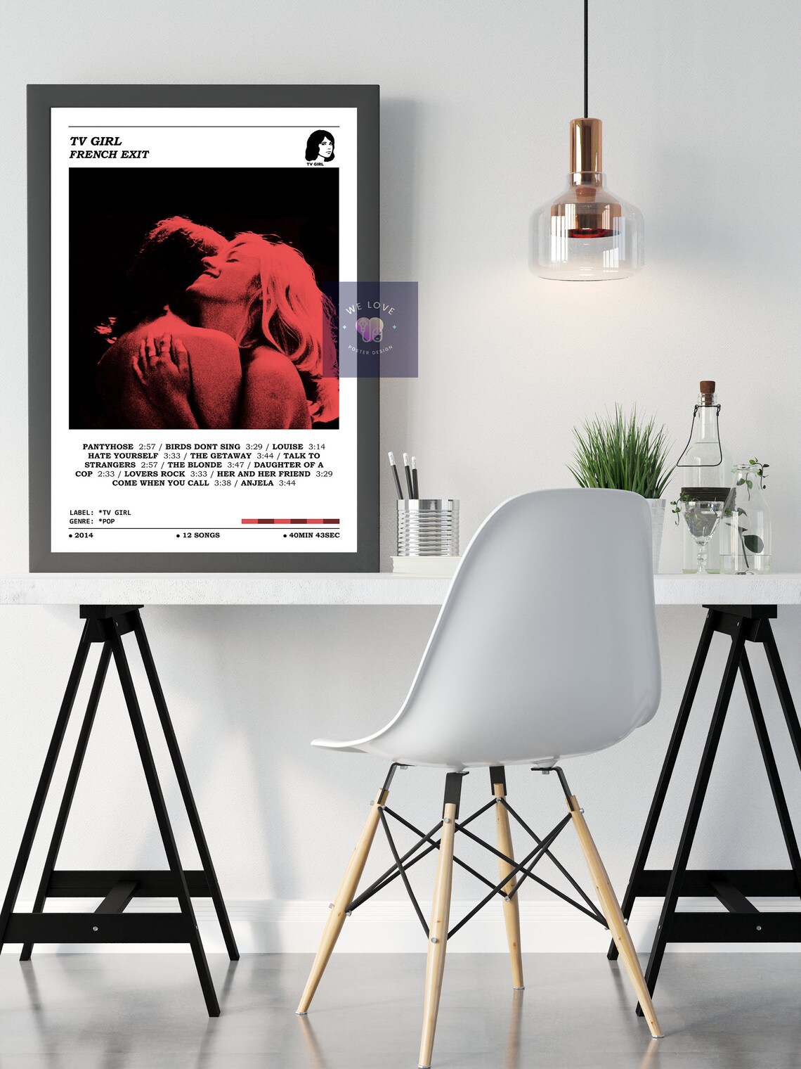 Tv Girl French Exit Album Poster / Tv Girl Poster / Album - Etsy Canada