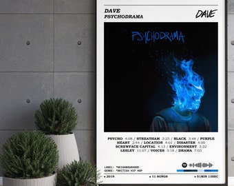 Dave Psychodrama Poster - Etsy