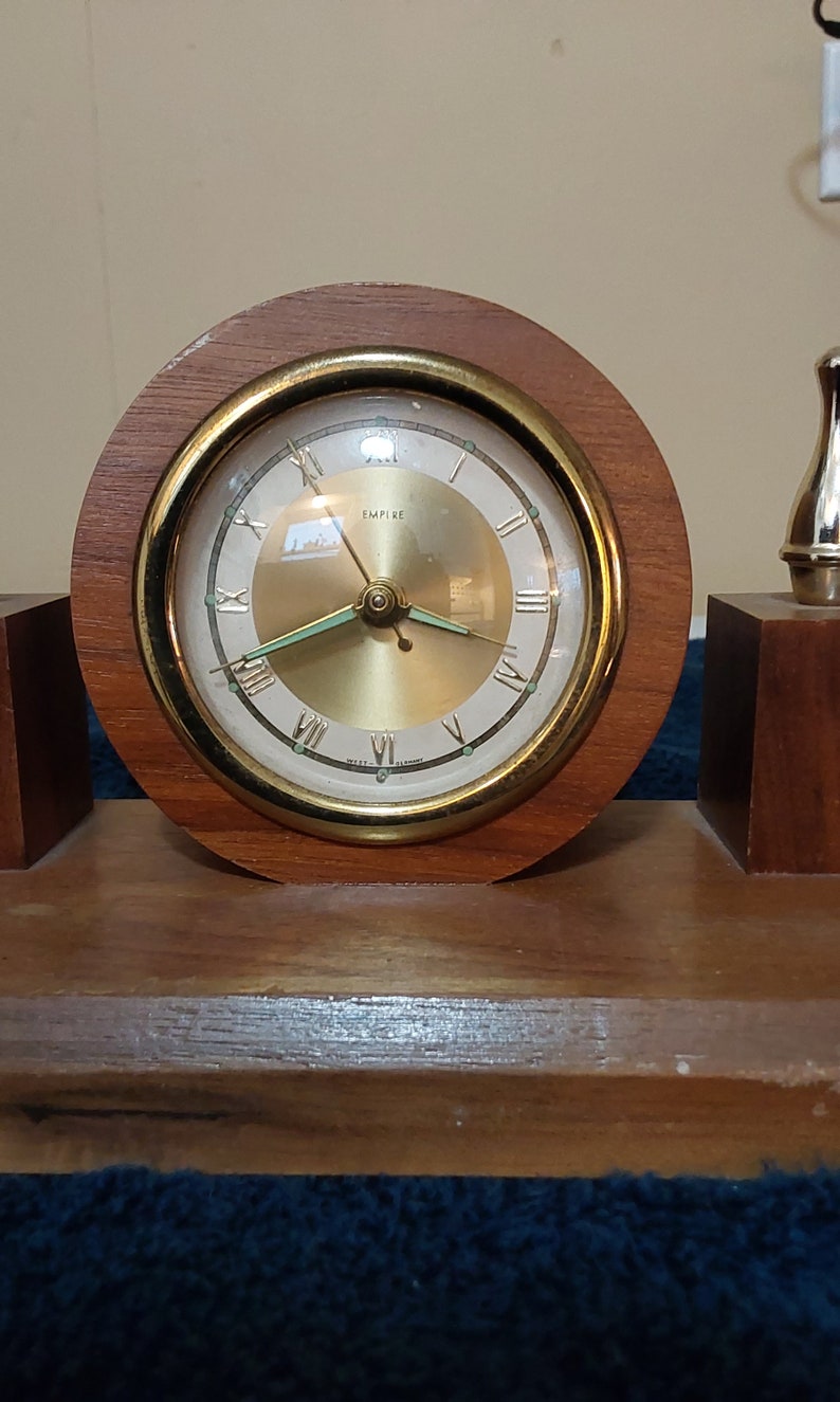 Vintage Bowlin Trophy Clock - Etsy