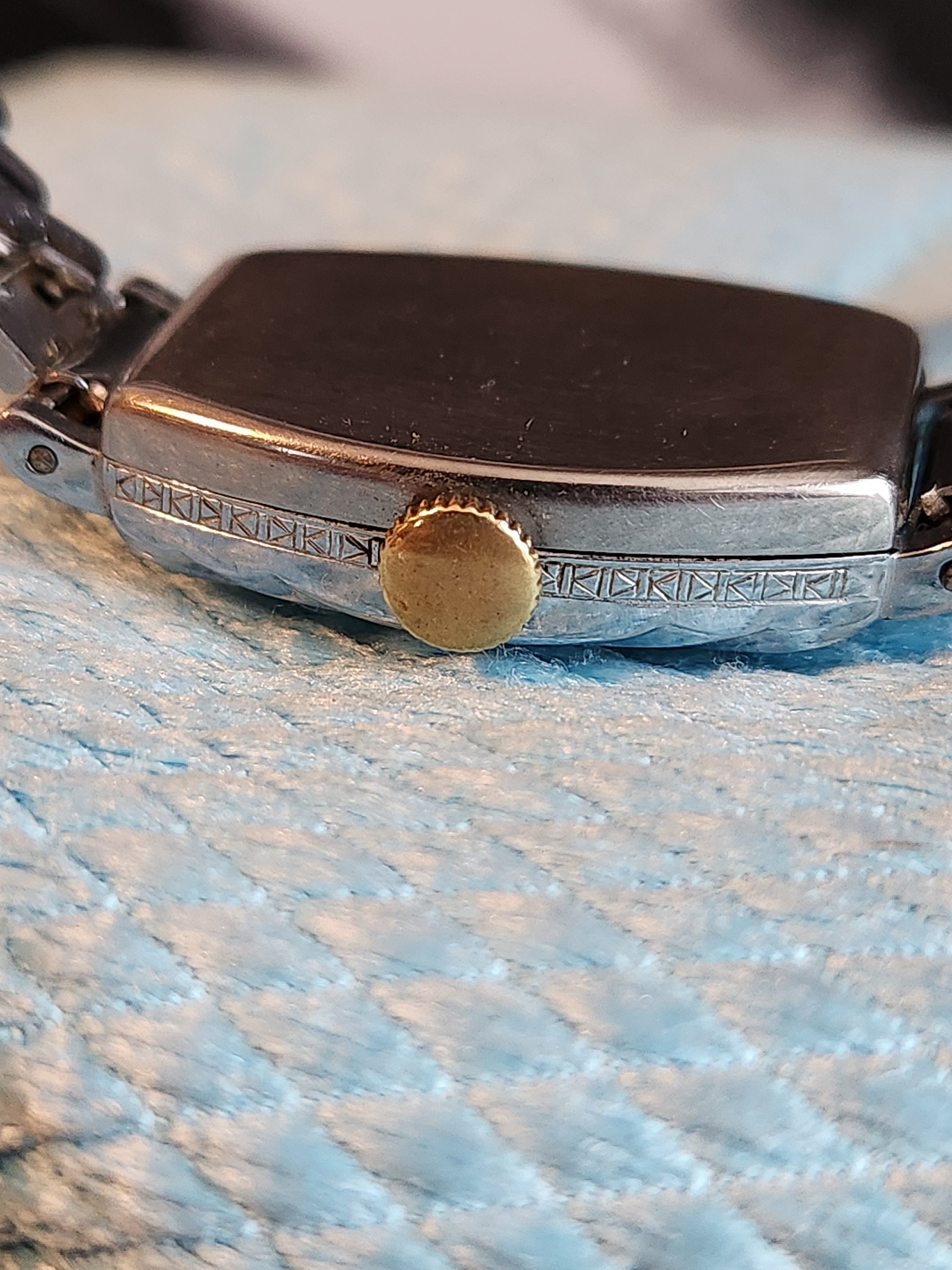 1930s Roman Tank Watch (working) - Etsy