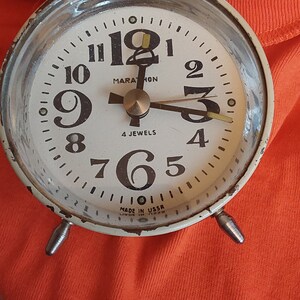 1960s Marathon 4 Jewels Alarm Clock. Made in the USSR - Etsy