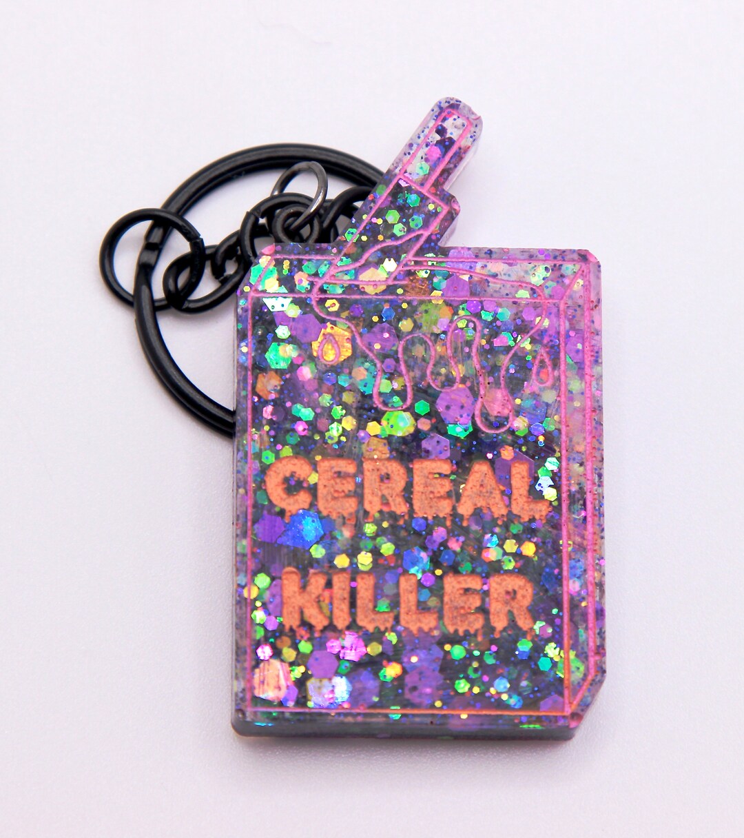 Cereal Killer Keychain - Etsy