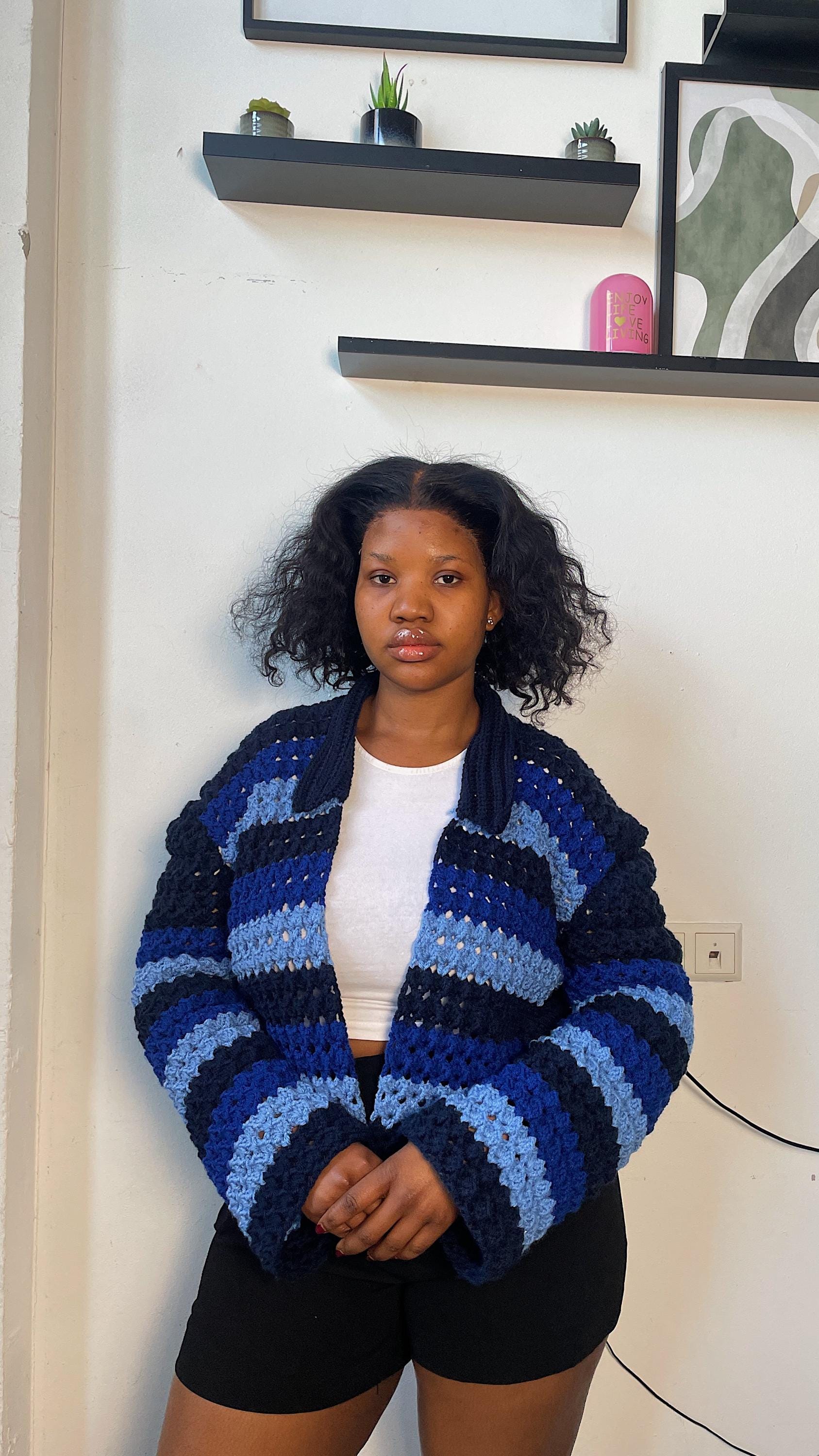 Crochet Shell Cardigan Pattern - Etsy