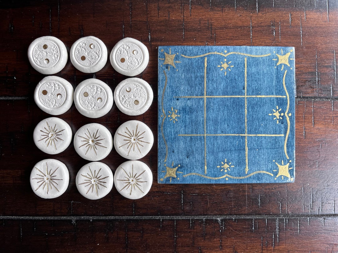 Starry Night Tic-tac-toe - Etsy