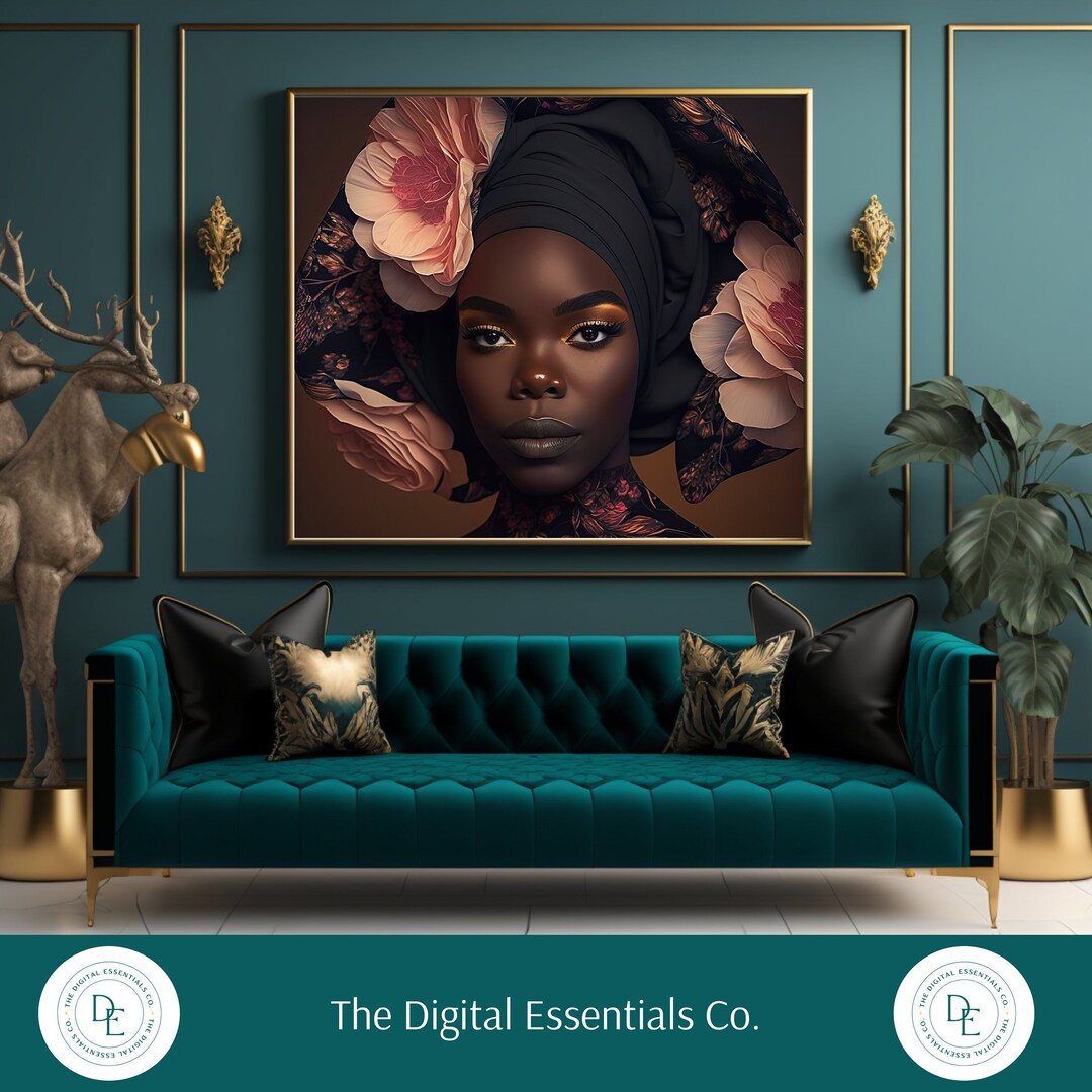 Black Digital Art Digital Print Stunning Digital Artwork Home or Office ...