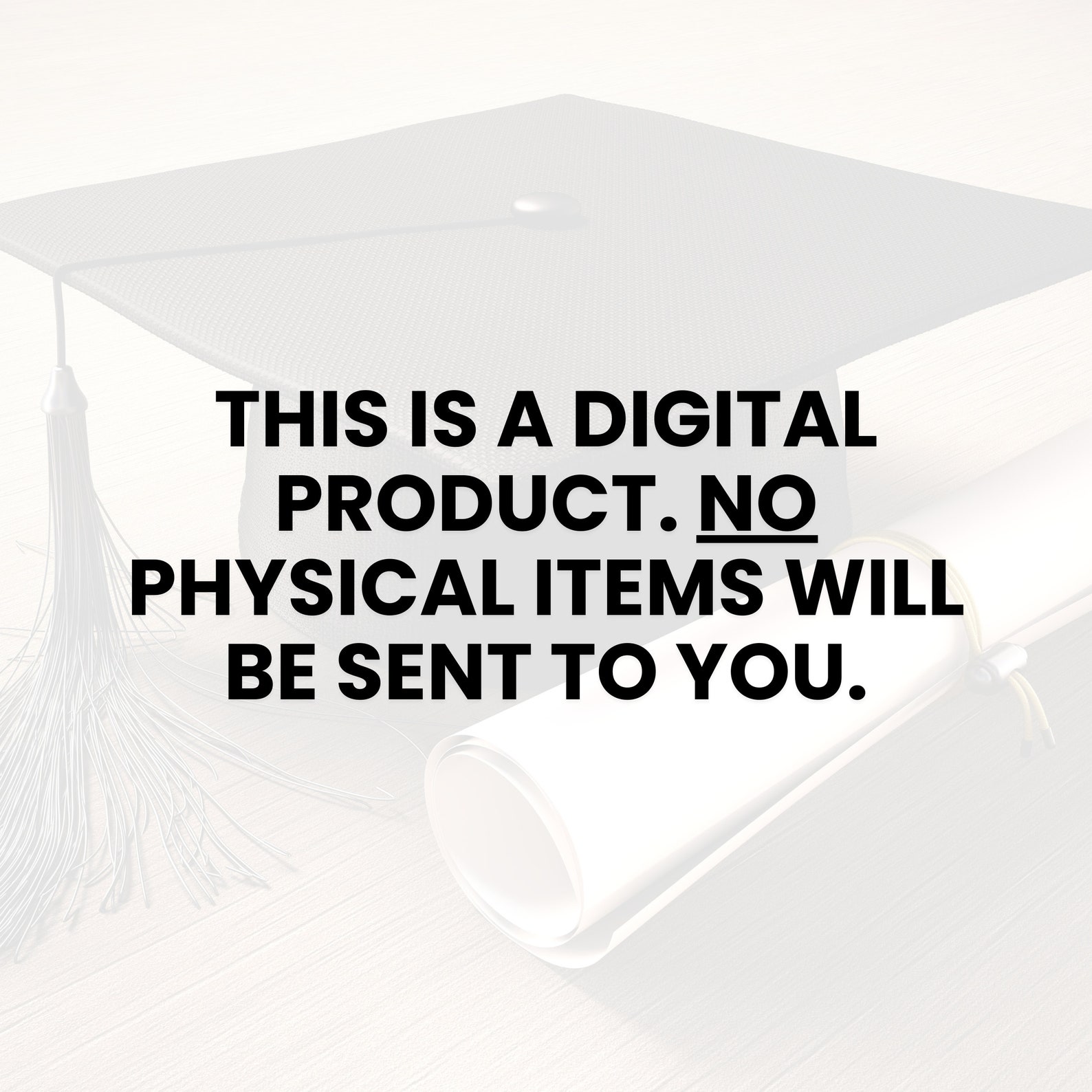 Stunning Graduation Magazine Template | Digital Grad Invitation ...