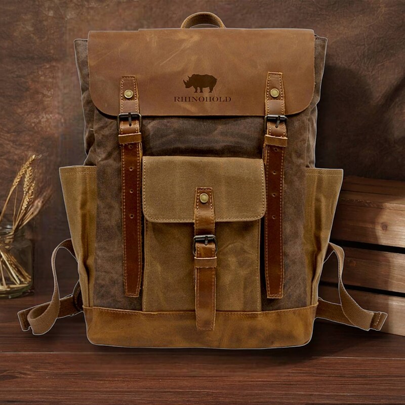 Canvas Backpack Men - Etsy