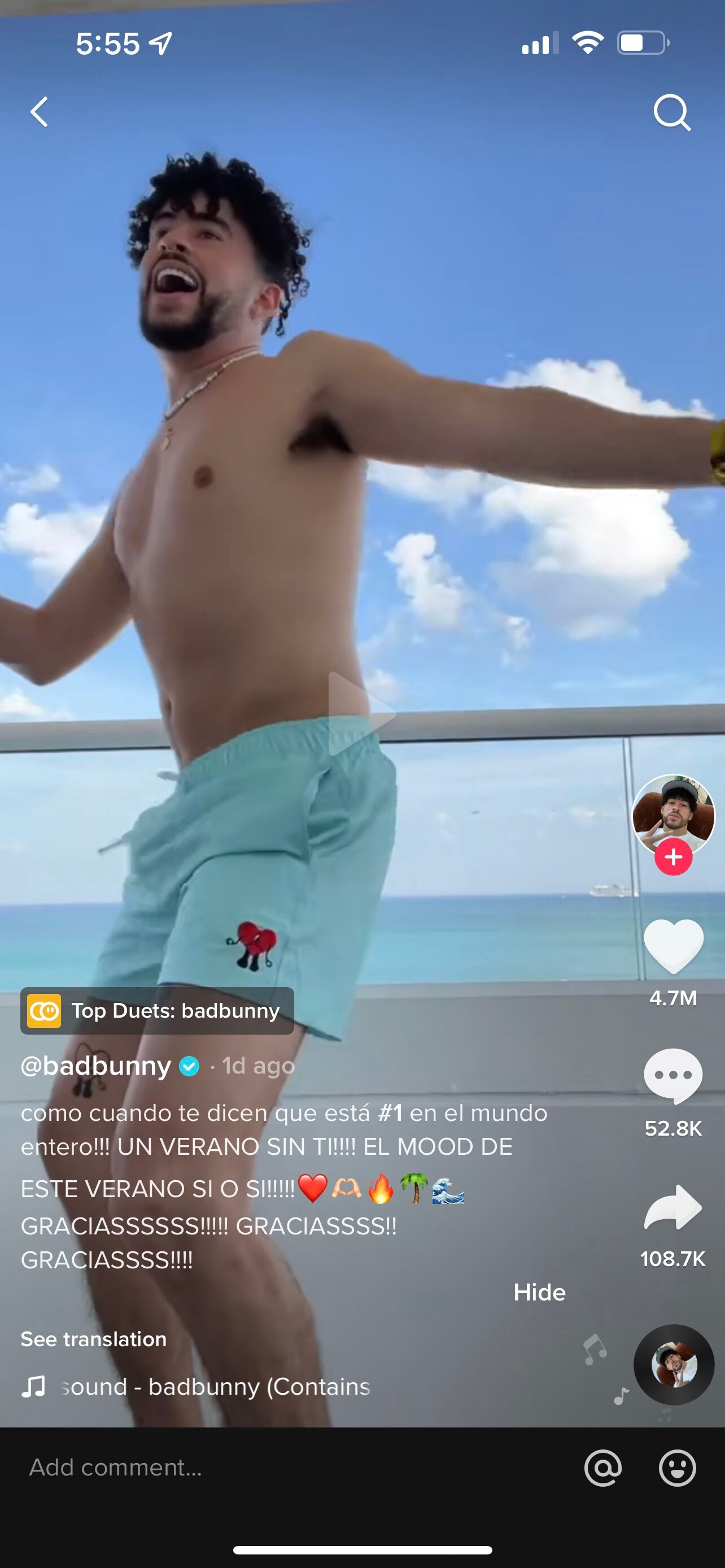 Bad Bunny Shorts gray Only - Etsy