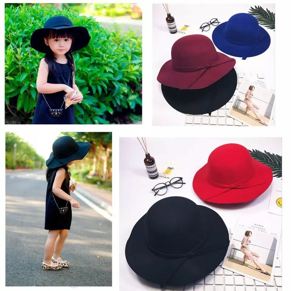 Girls Kids Fedora Hats - Etsy