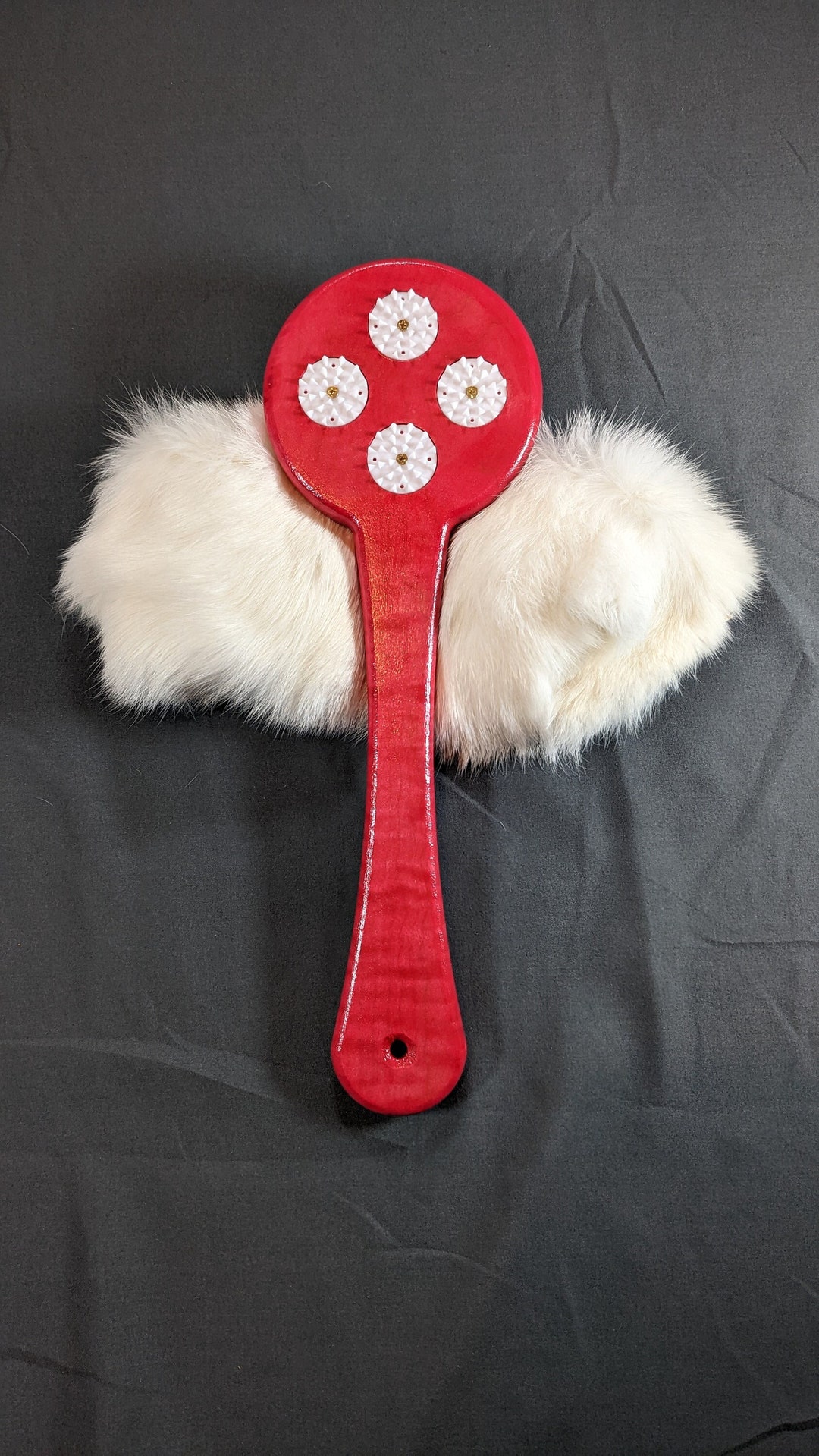 Red Vampire Pummeler - BDSM Paddle - Etsy