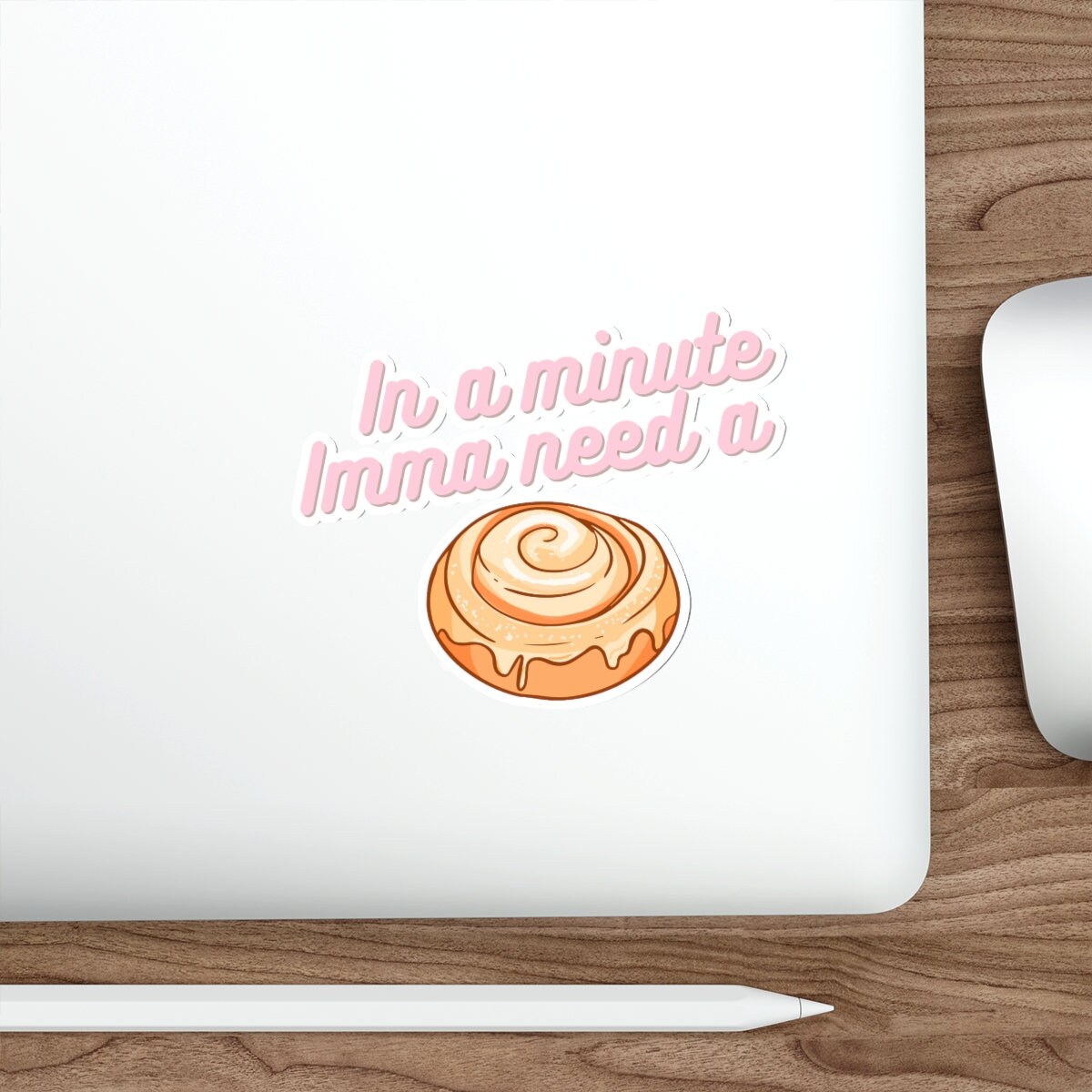 Tiktok Lizzo Inspired Cinnamon Roll Sticker Meme - Etsy