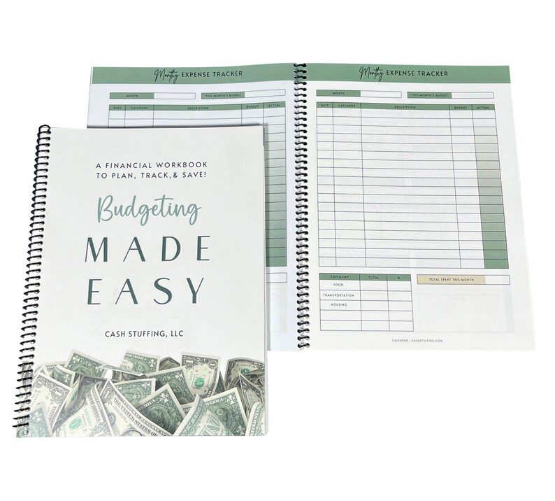 Budgeting Made Easy: A Financial Workbook to Plan, Track, & Save - Etsy
