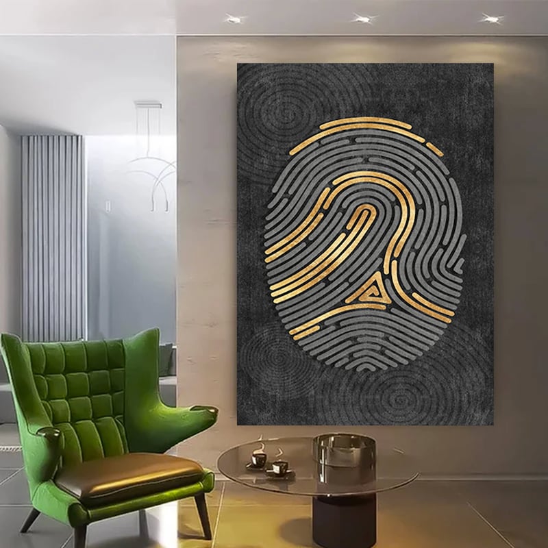 Fingerprint Poster - Etsy