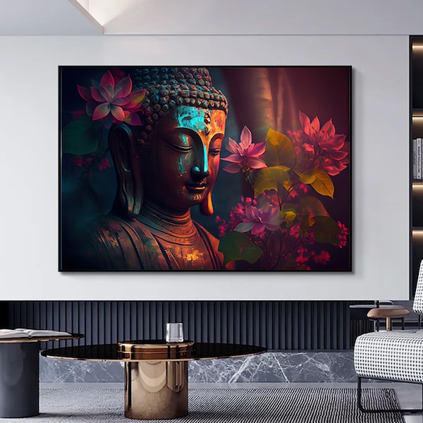 Buddha Poster - Etsy