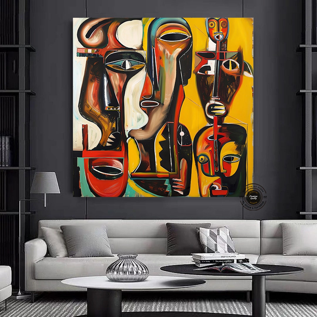 African Abstract Art Framed Poster, African Art, Abstract African Art ...