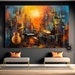 Musical Instrument Canvas Print: Abstract Music Wall Art - Etsy