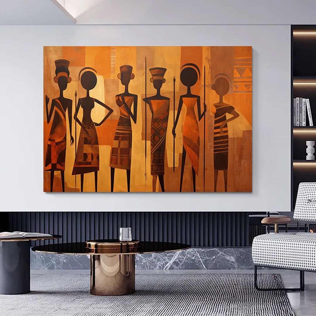 African Tribal Decor, African American Culture Home Decor, African ...
