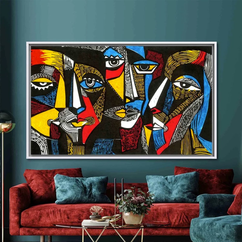 Abstract Face - Etsy