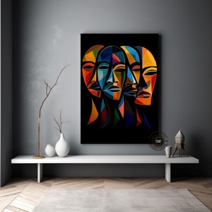 African Abstract Art Framed Poster, African Art, Abstract African Art ...