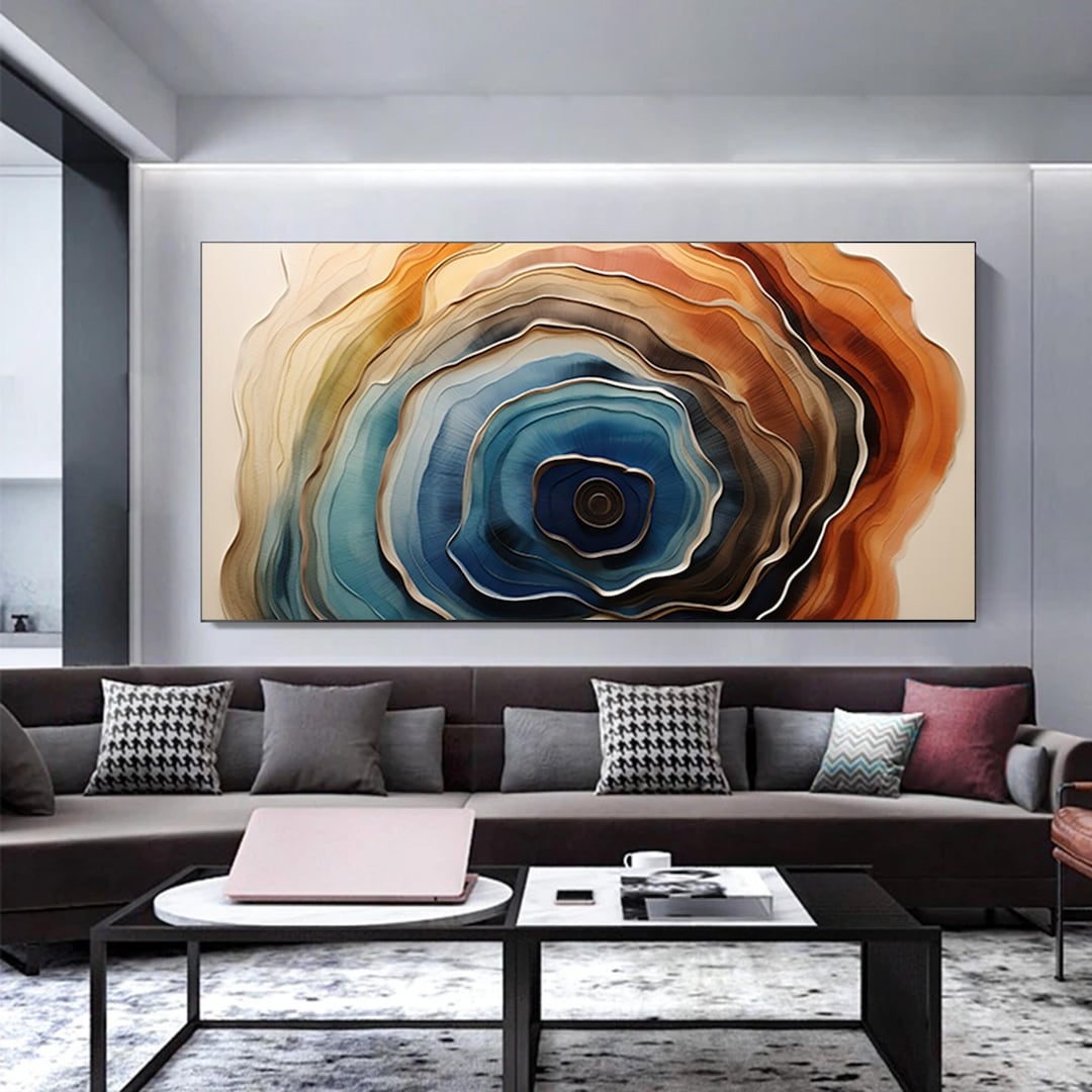 Extra Large Modern Abstract Art Print Bedroom Wall Decor Extra Large ...