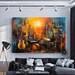 Musical Instrument Canvas Print: Abstract Music Wall Art - Etsy