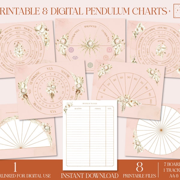 Pendulum Board Printable - Etsy