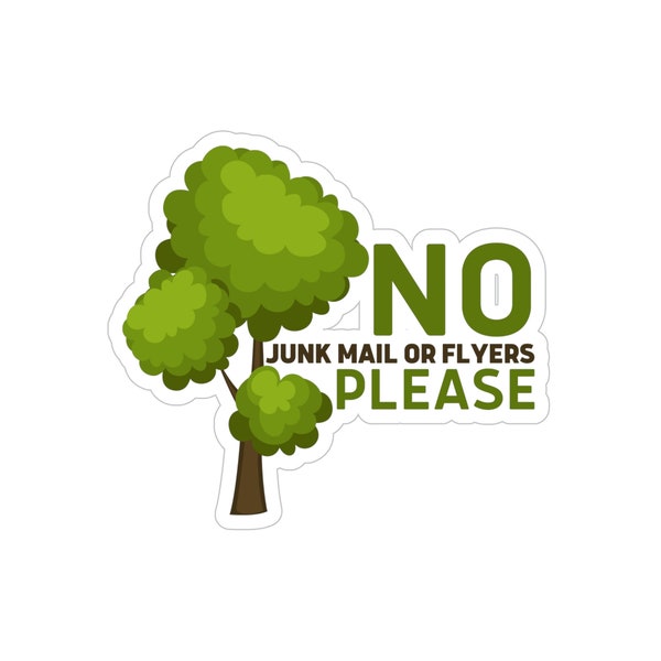 No Junk Sign - Etsy