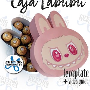 Pink Labubu Heart Eyes - Etsy