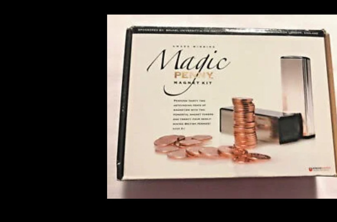NIB 2017 Magic Penny Magnet Kit Fourth Edition Apparel Toys Sealed - Etsy