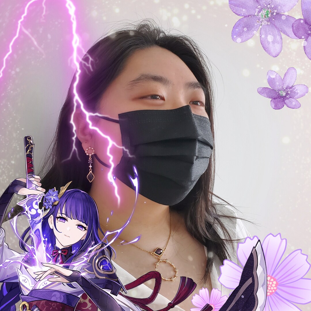 Pre-order Genshin Impact Raiden Shogun Inspired Jewelry Necklace ...