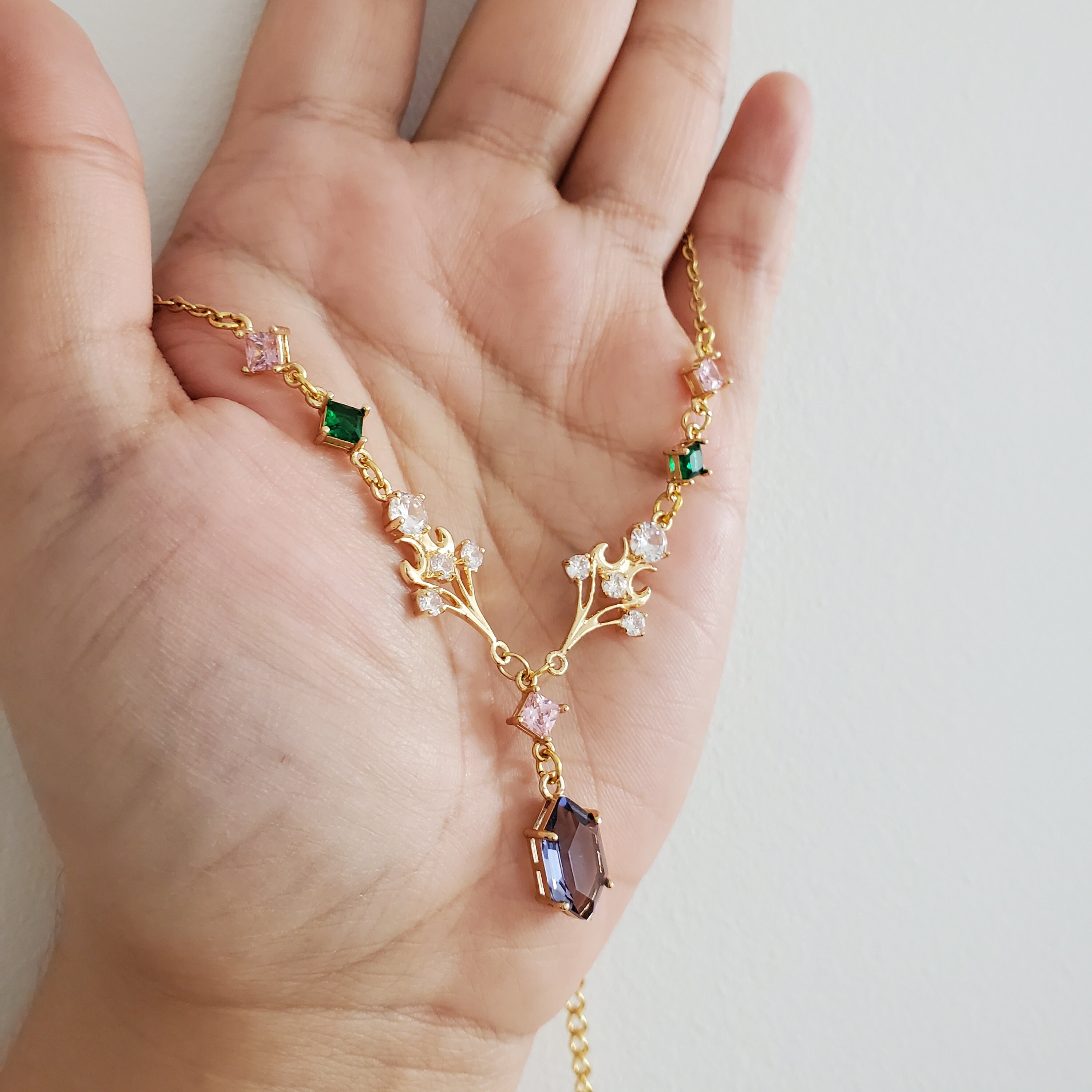 Pre-order Genshin Impact Xiao Inspired Jewelry Necklace Earring Set - Etsy