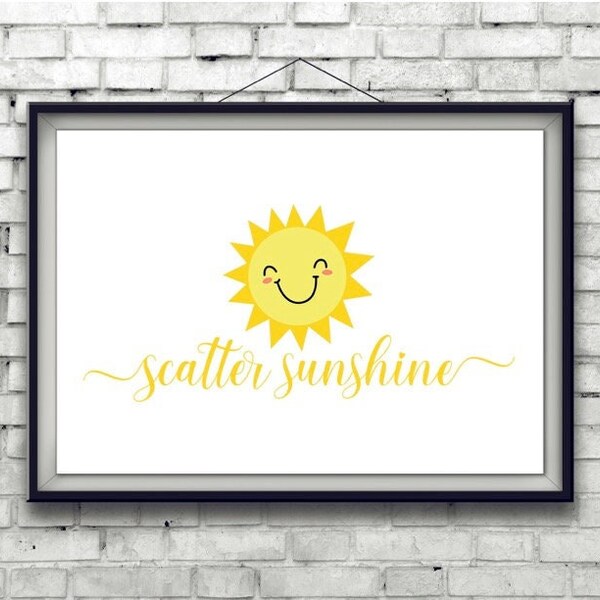 Scatter Sunshine - Etsy