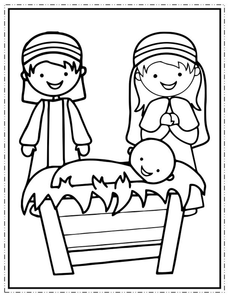 Christian Christmas Activity Pack - Etsy