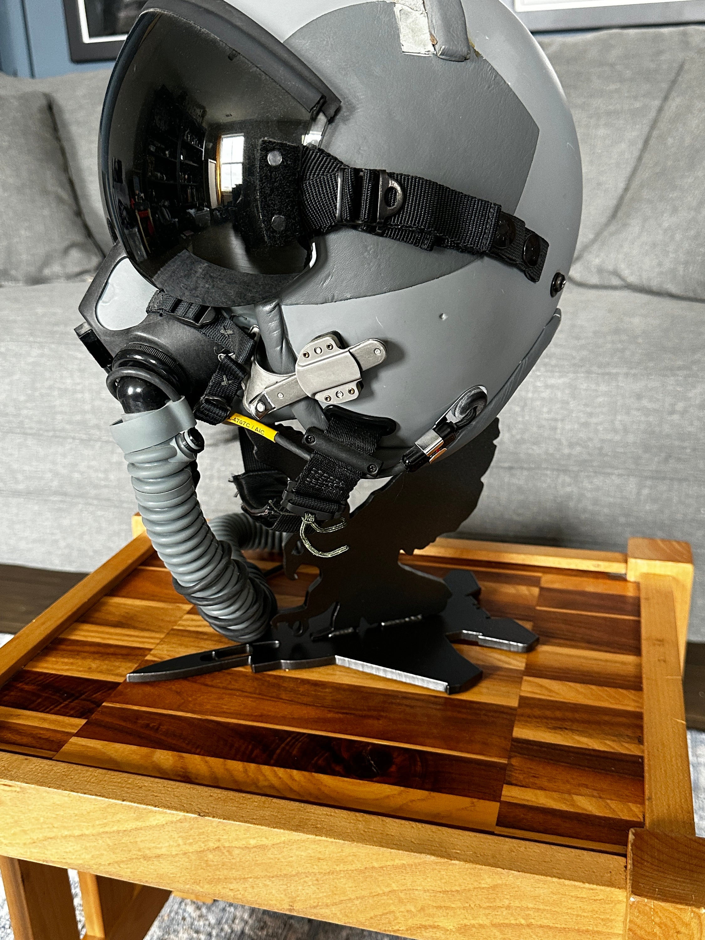 F-15 Eagle Driver Helmet Display Stand Strike Eagle - Etsy