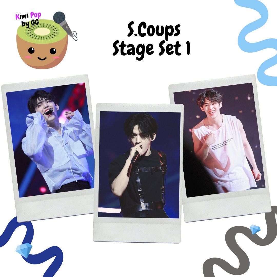 S.coups seung-cheol SVT Photo Sets - Etsy