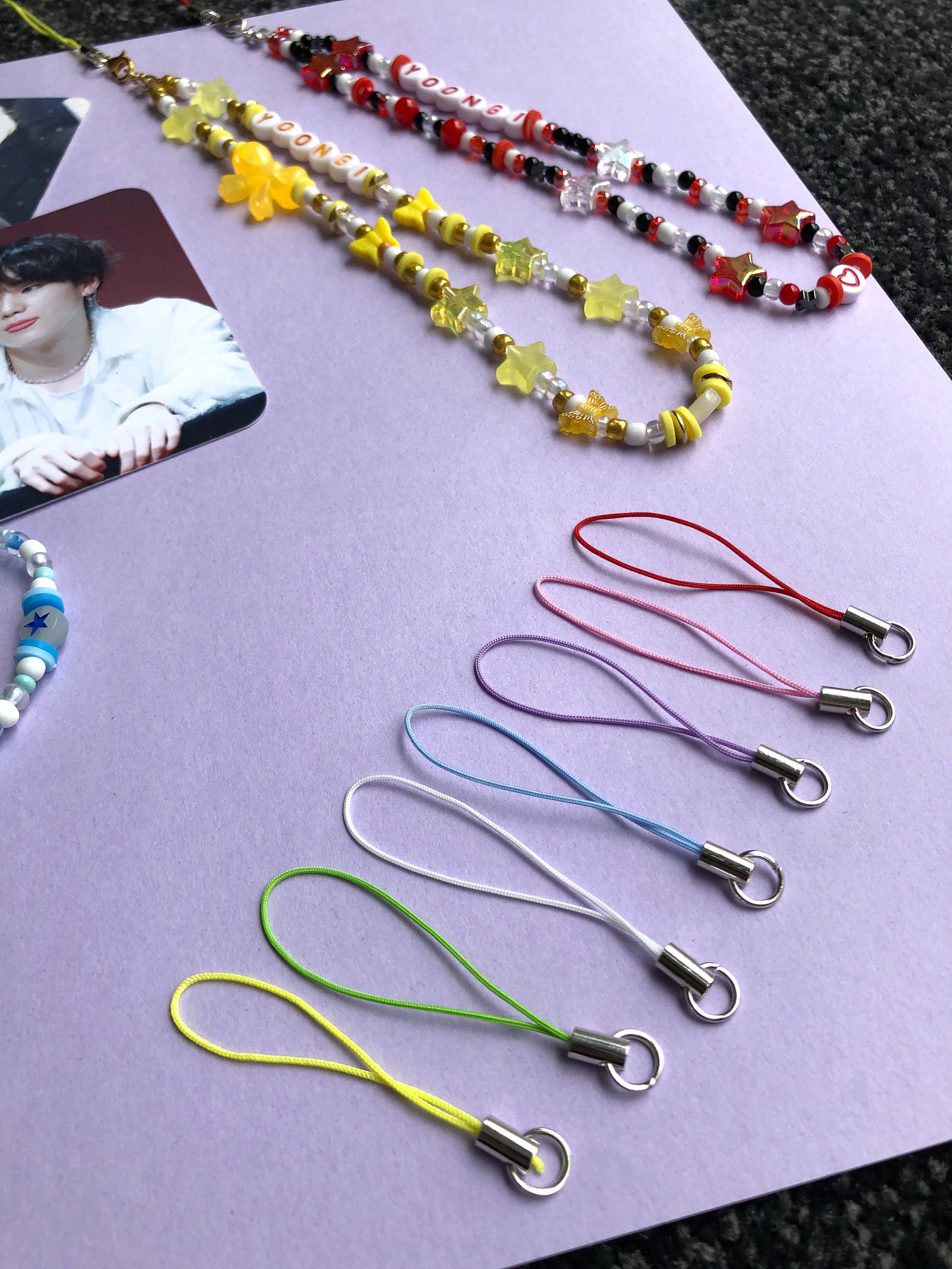 BTS Lightstick / Phone Straps - Etsy