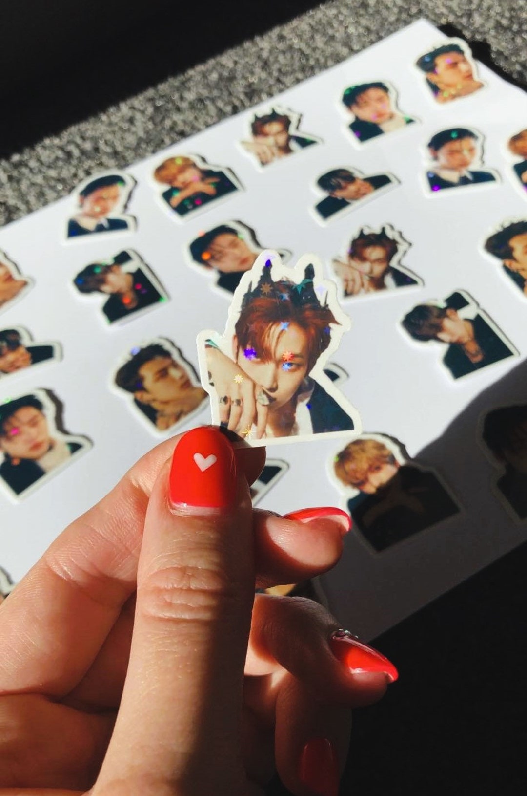 Enhypen Dark Blood Stickers (water-resistant) - Etsy