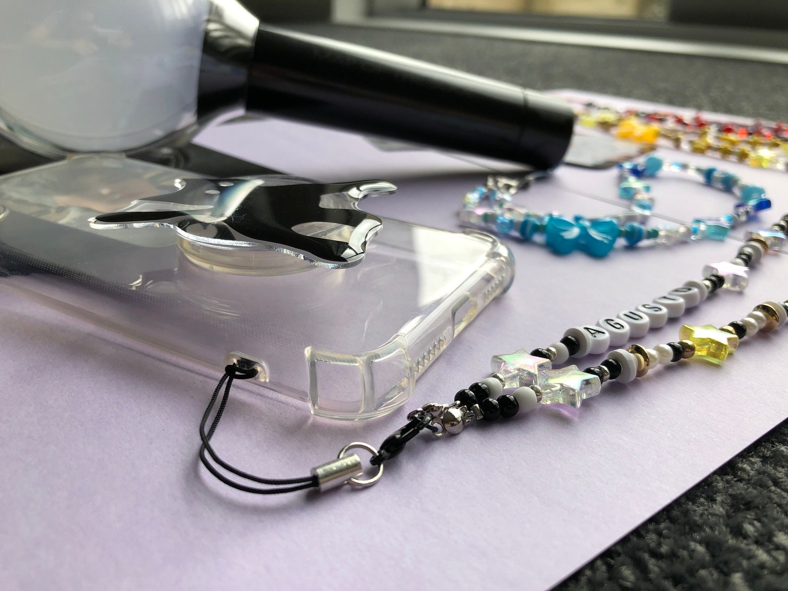 BTS Lightstick / Phone Straps - Etsy