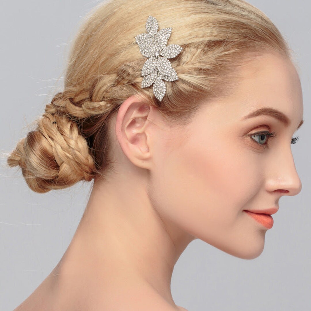 Isabella Wedding Bridal Head Piece, Hair Accessories RE3113 - Etsy