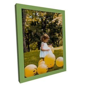 Modern Flat Green Picture Frame Gallery Wall - Etsy