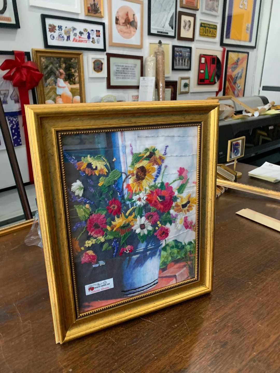 Gold Picture Frames Ornate Gold Frame Photo Art Poster Print Gold Gold ...