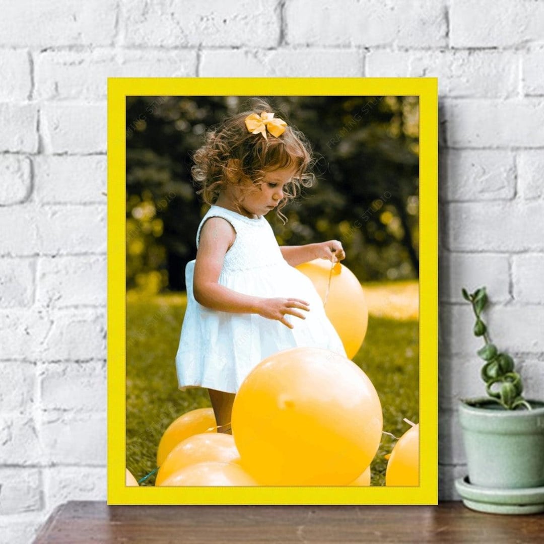 Gallery Wall 18x24 Yellow Picture Frame - Etsy