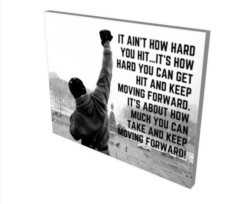 Rocky Balboa Movie Poster Inspirational Art Rocky Balboa - Etsy